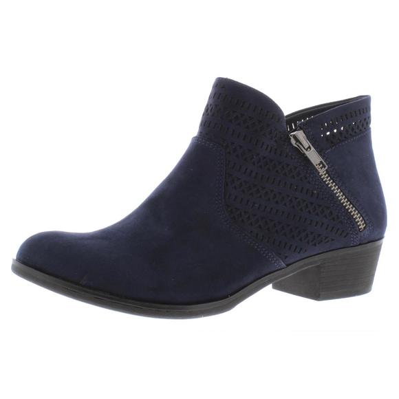 American Rag | Shoes | American Rag Womens Abby Navy Faux Suede Ankle ...